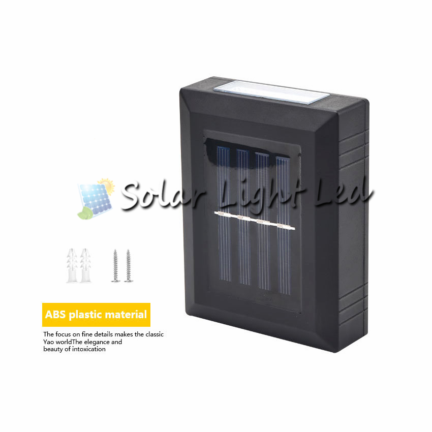 ไฟเหลืองSolar light BD-2LED ติดรั้วบ้าน เพิ่มความสวยงาม - Solar light ...