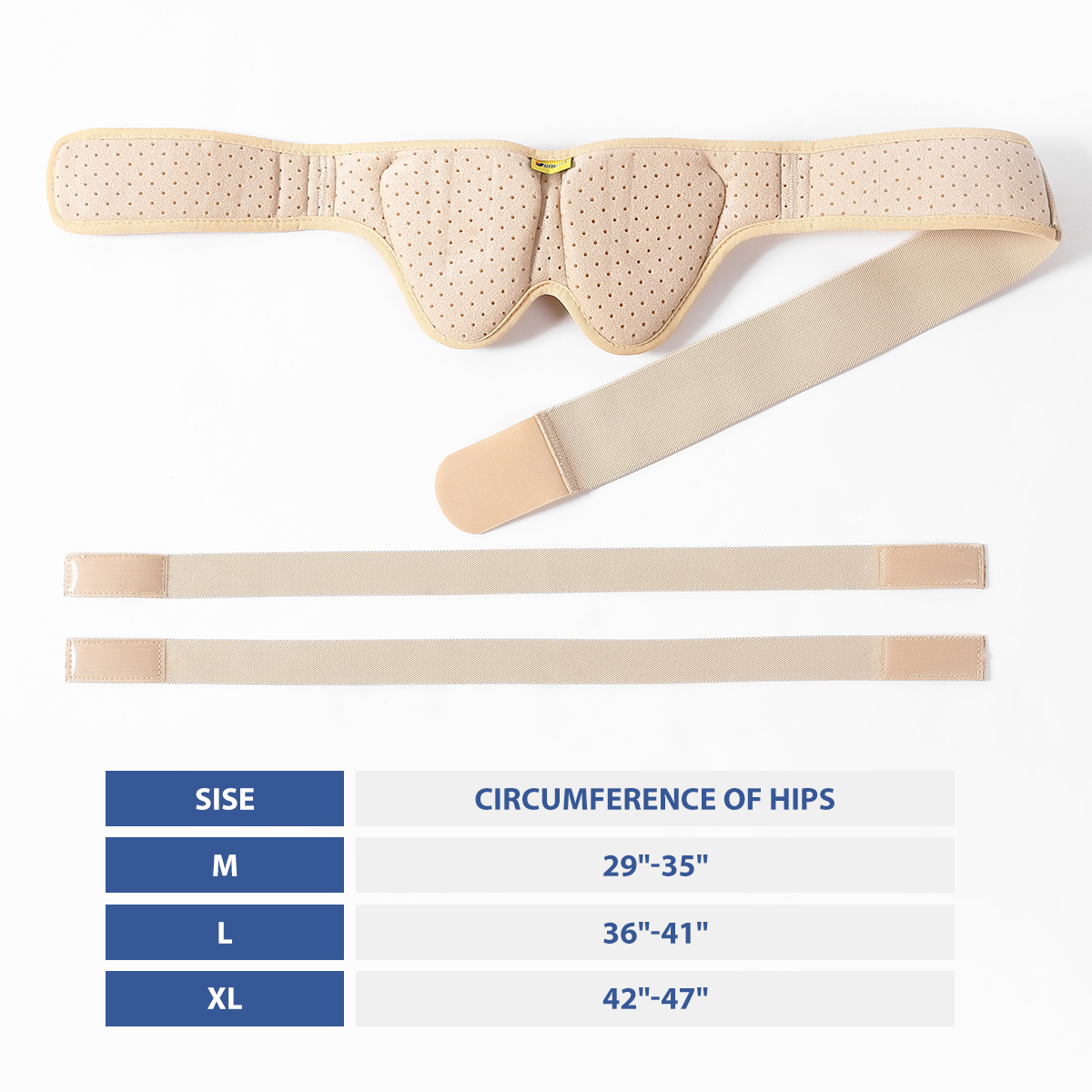 2021Hernia Belt Truss for Inguinal or Sports Hernia Support Brace Pain ...