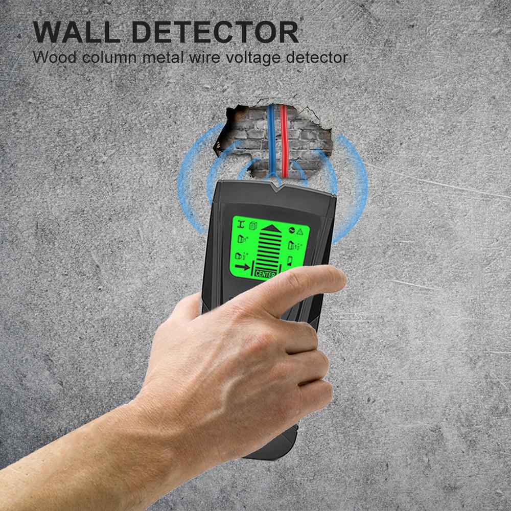 3 In 1 Multi-functional LCD Digital Wall Detector Metal Wood Studs ...