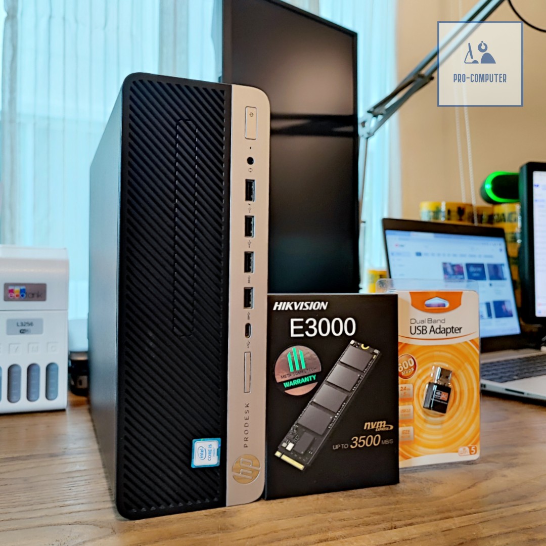 คอมพิวเตอร์ HP ProDesk - CPU Core i5-6500 3.20GHz | M.2 SSD 256 / 512 ...