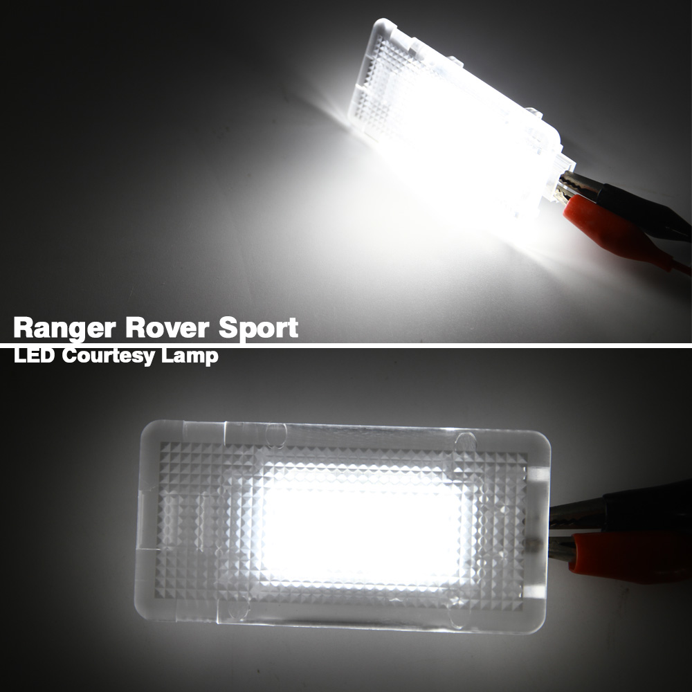 2PCS LED Courtesy Footwell Luggage Trunk Tailgate Boot Glove Box Light ...