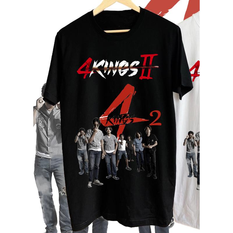 หนังออกใหม่ 4 Kings 2 เสื้อสื้ยืดเ ยื สื้อสื้ยืดแฟน ยื 4kings อาชีวะชี ยุคยุ 90 s-5xl | Lazada.co.th