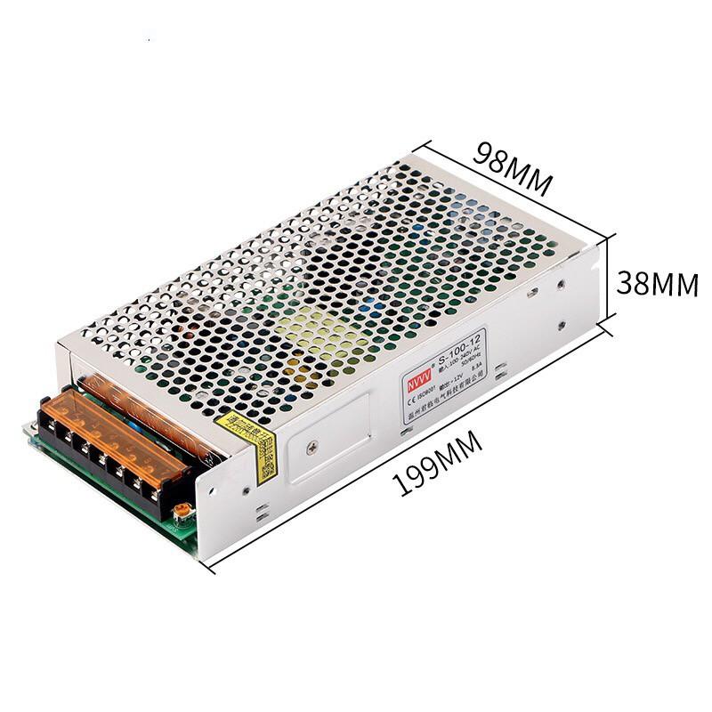 5V 20A 100W Switching Power Supply Driver Transformer for LED Strip ...