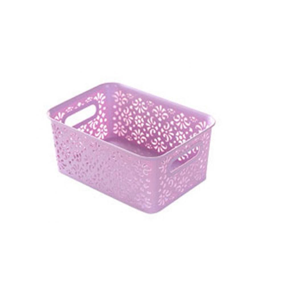 Multi-purpose Hollow Out Storage Box Basket Bin Container Storage Box ...