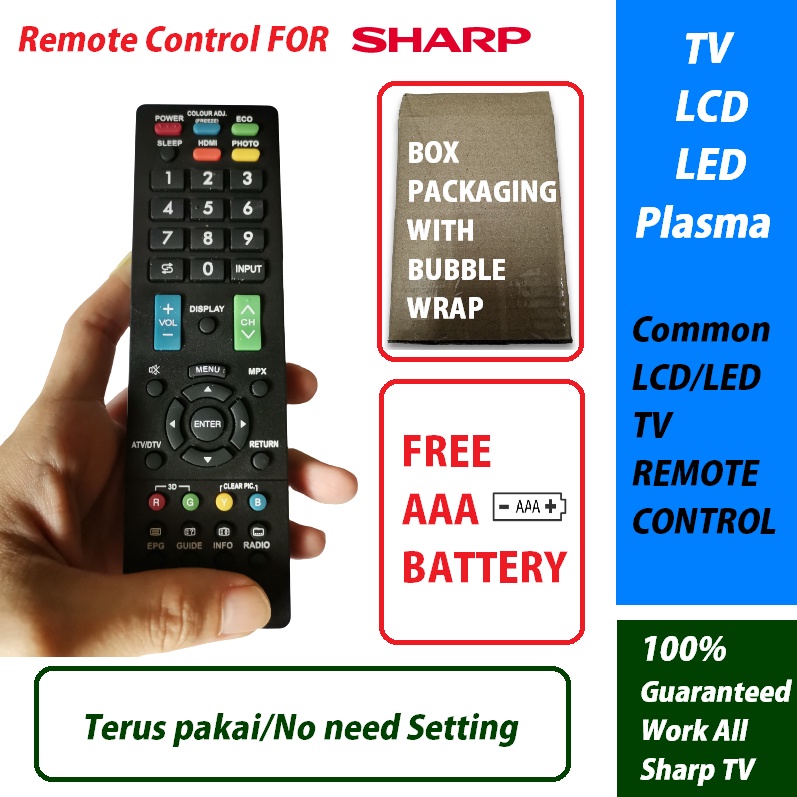 Remote contol RM-L(SHARP ) | Lazada.co.th