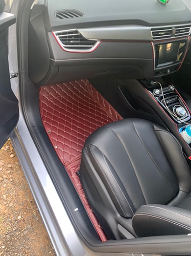 MG EP/ EP plus พรมหนังไฮโซเข้ารูป6D เต็มคันรวมท้ายรวมปิดเบาะหลัง รวม6ชิ้น - Hiso Carmat 6D 7D ...