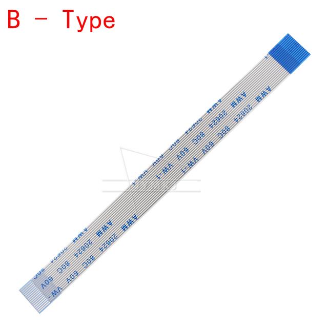 10PC FFC/FPC Ribbon Flexible Flat CABLE 0.5MM A B type 4P 6 7 8 10 12 ...