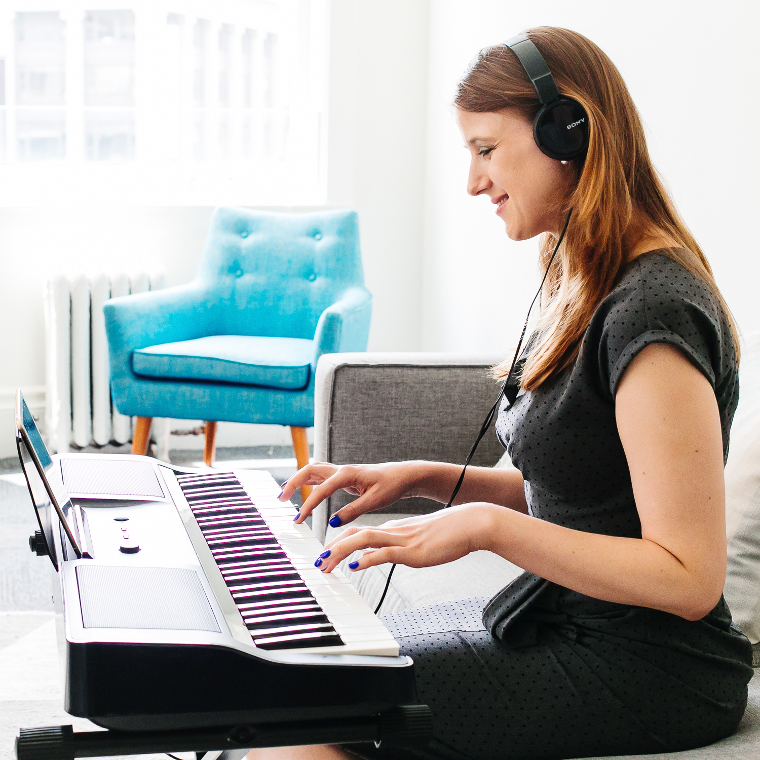 The One® Light Keyboard TOK1 คีย์บอร์ดไฟฟ้า อัจฉริยะ 61 คีย์ มีเสียง ...