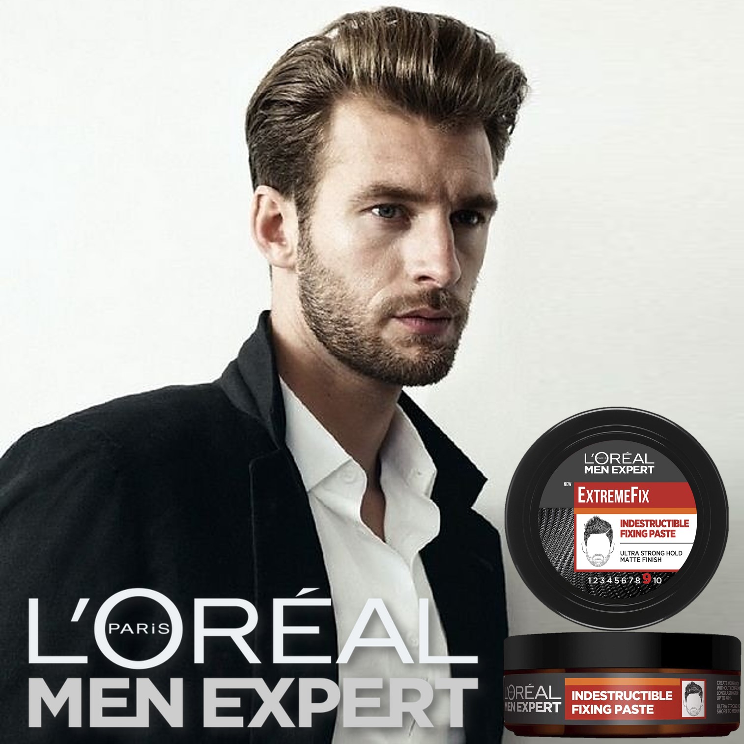 L’Oreal Men Expert Extreme Fix Indestructible Fixing Paste Ultra Strong ...