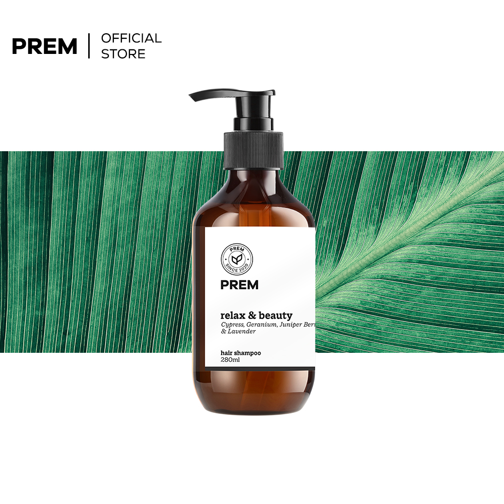 Prem เปรม Relax & Beauty รีแล็กซ์ แอนด์ บิวตี้ Hair Shampoo (แฮร์ แชมพู ...