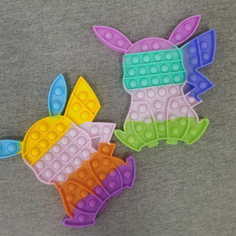 Meettoy Pikachu Push Pop It Fidget ป๊อบอิต Toy Kid ของเล่นกดบับเบิ้ล ...