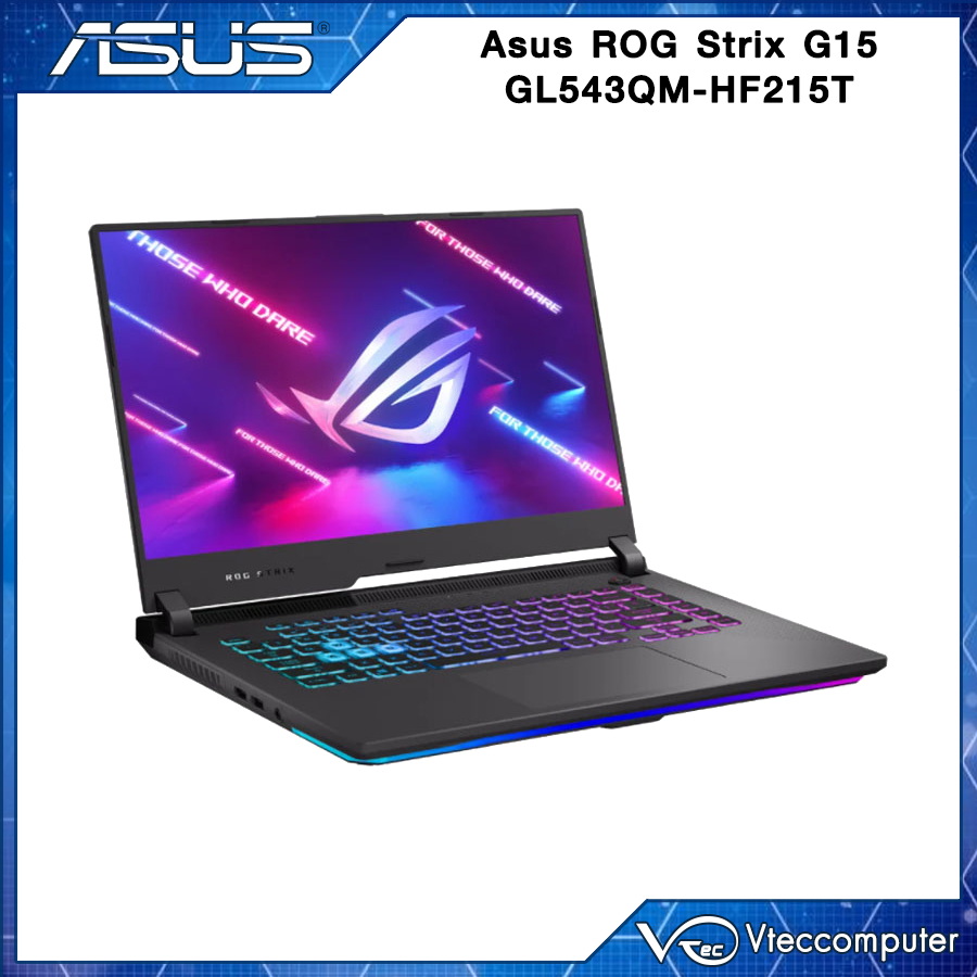 ASUS Notebook(โน้ตบุ๊ค) ROG Strix G15 GL543QM-HF215T (Black) by Vteccomputer - VTECCOMPUTER AND ...