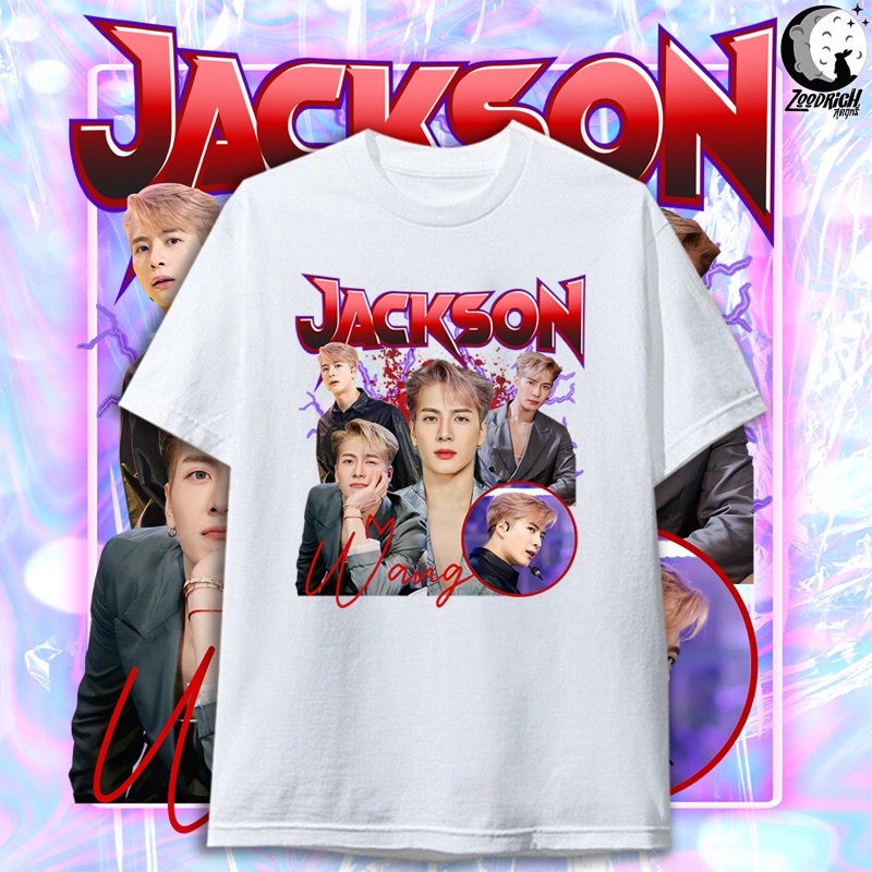 มีสินค้า เสื้อยืด Jackson Wang แจ็คสัน หวัง เสื้อยืดนักร้อง ไอดอลเกาหลี เสื้อยืด เสื้อวง got7 ...