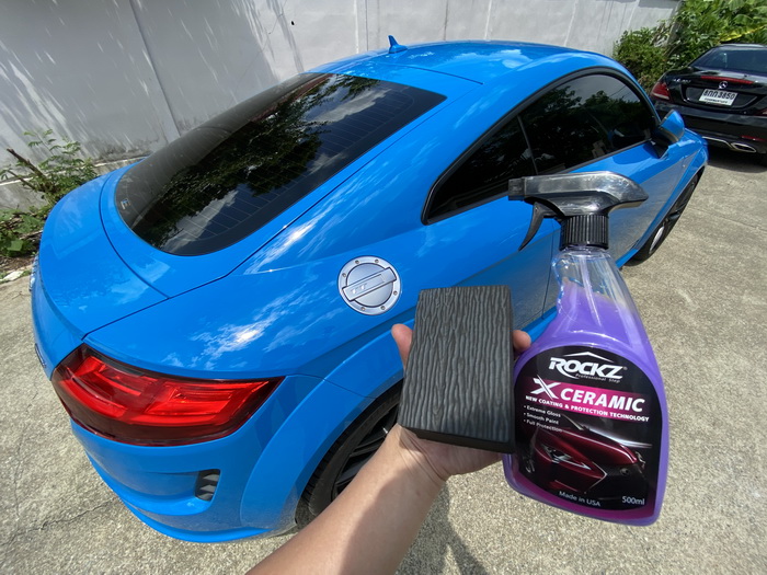 ส่งฟรี ROCKZ X CERAMIC สเปรย์เคลือบแก้วสูตรใหม่ Extra ผ้าไมโครไฟเบอร์ ...