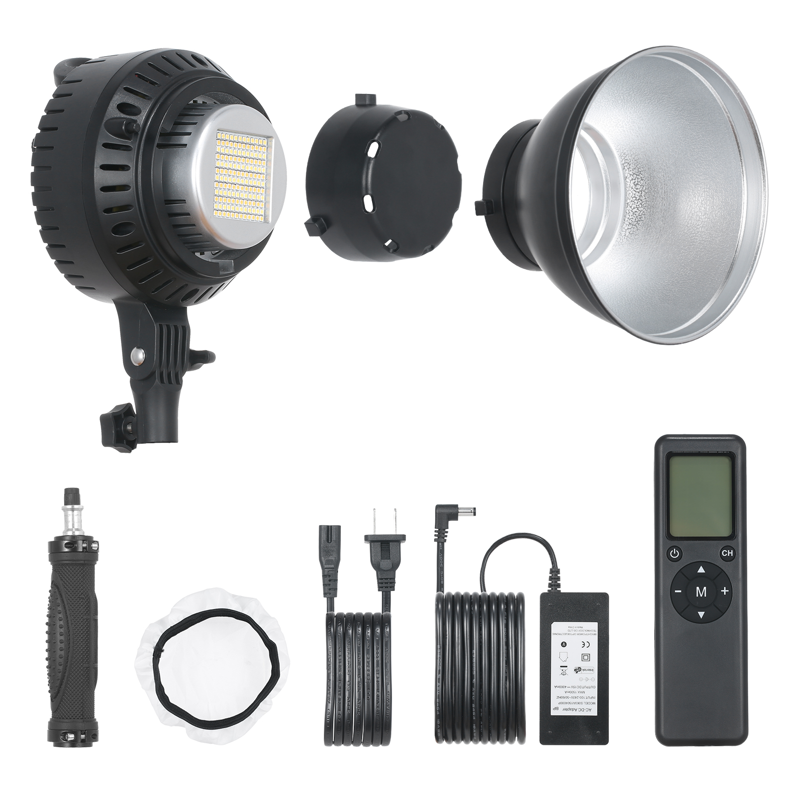 Namolit CL-60B 60W Professional Studio Light LED Video Light Bi-Color Temperature 3200K-5600K ...