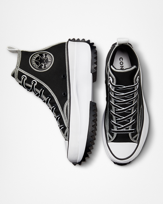 Converse รองเท้าผ้าใบ Sneaker คอนเวิร์ส Run Star Hike Outline Sketch ...