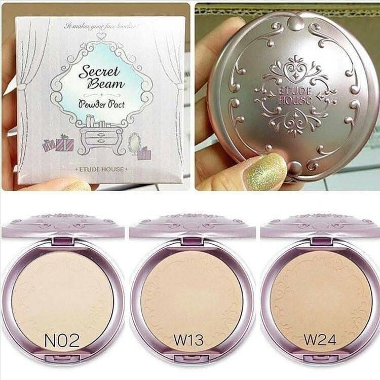 TOP10 สุดฮิต การันตีของแท้ 100 Etude House Secret Beam Powder Pact ...
