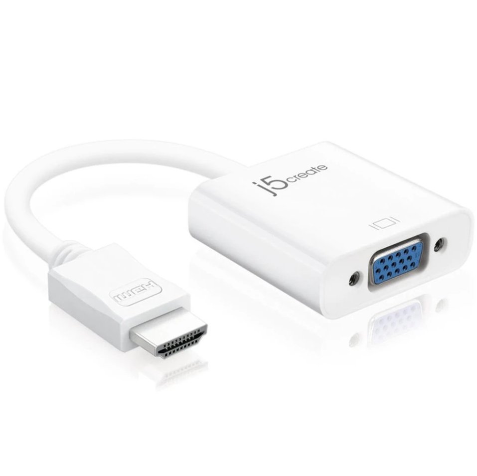 (WOW) HDMI CABLE (สายเอชดีเอ็มไอ) J5CREATE HDMI To VGA Adapter - JDA213 ...
