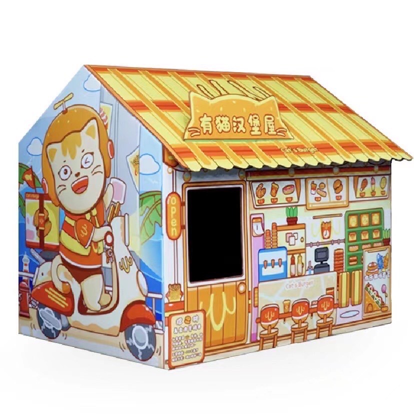 🐾MILLY HOUSE🐾house scratch board บ้านกระดาษลูกฟูก ครอกแมว ที่ขูดแมว ...