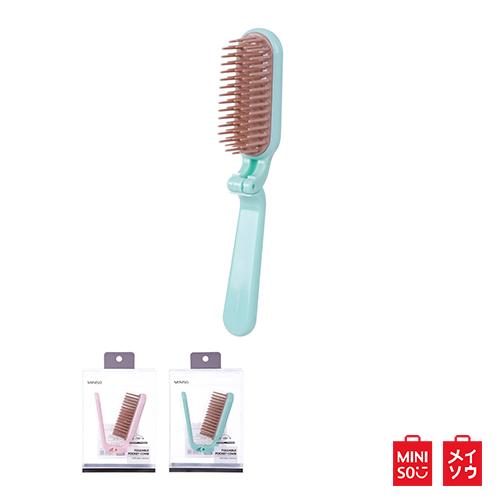 MINISO หวีพับ แบบพกพา foldable pocket comb - Miniso - ThaiPick
