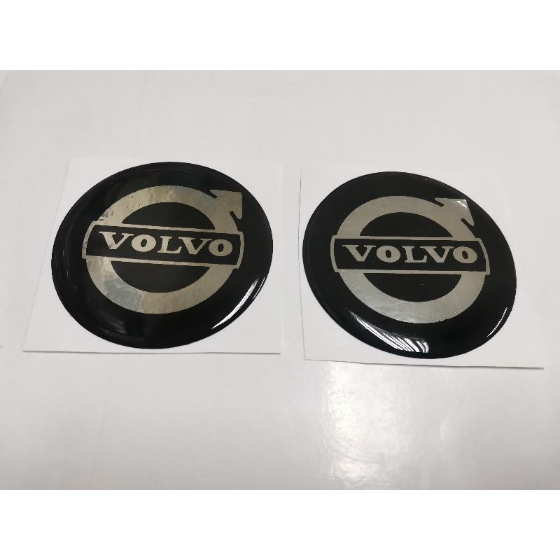 สติ๊กเกอร์กลมเทเรซิ่นนูนอย่างดี LOGO VOLVO LOGO sticker แต่งรถ ติดรถ ...