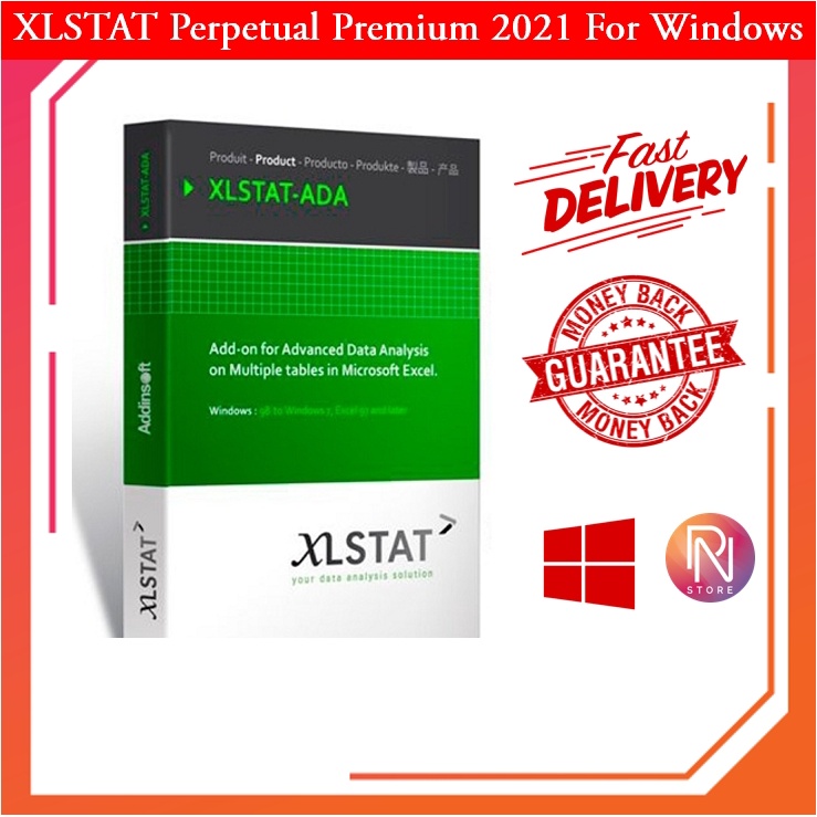 XLSTAT Perpetual Premium 2021 | Lifetime For Windows x64 | Full Version [ Sent email only ...
