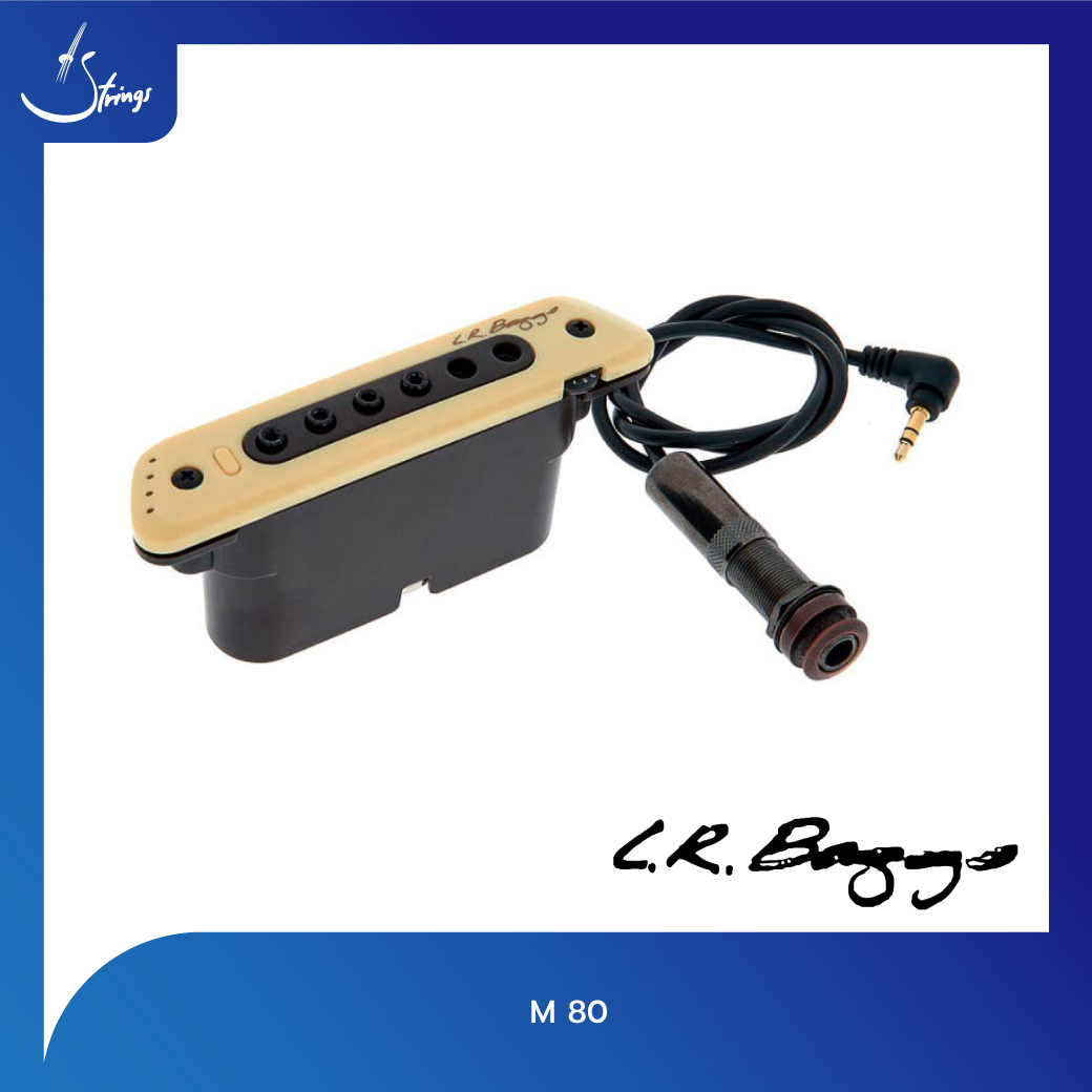 ปิคอัพกีตาร์โปร่ง L.R. Baggs M80 ( Strings Shop ) | Lazada.co.th