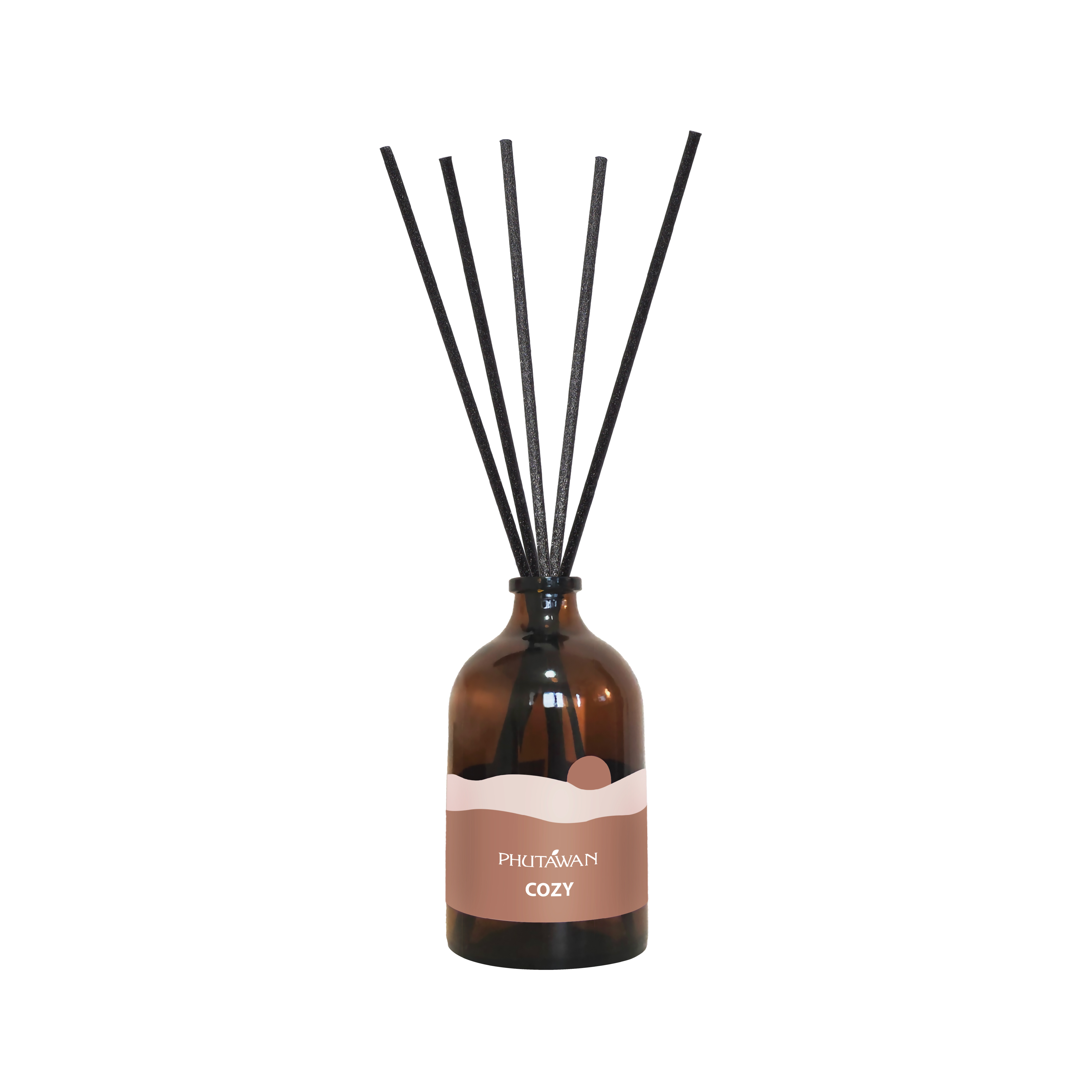 Phutawan Reed Diffuser 100ml ก้านไม้หอมปรับอากาศภูตะวัน (ใช้ได้ประมาณ 2 ...