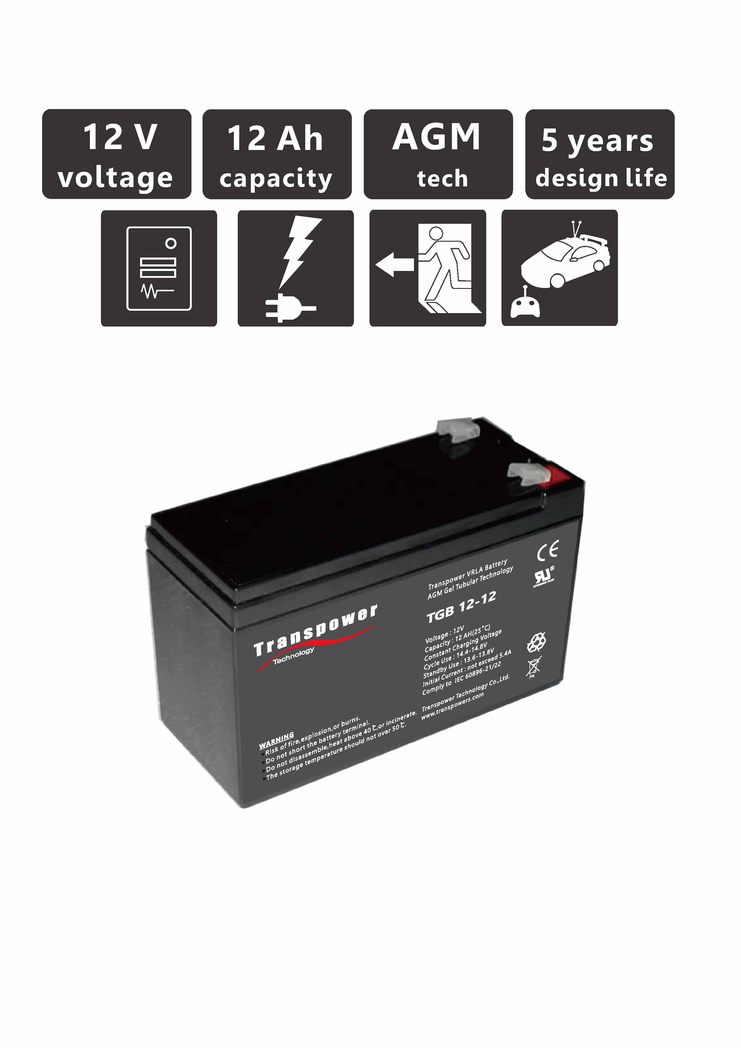BB Battery UPS แบตเตอรี่ยูพีเอส แบตเตอรี่แห้ง 12v9ah(12v34w) รุ่น ...