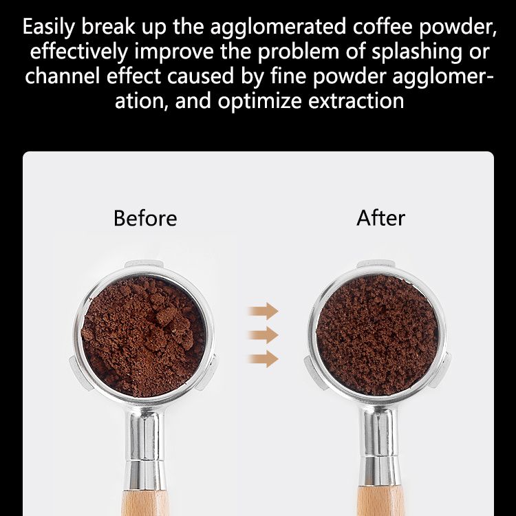 WDT Tool Coffee Distributor Caking Disperser Espresso Stirrer Espresso ...