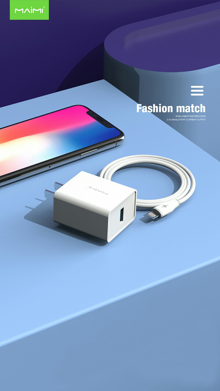 Maimi T10 (ชาร์จเร็ว 3A) หัวชาร์จ + สายชาร์จ สำหรับ Micro Type-C สำหรับชาร์จโทรศัพท์มือถือ ชาร์จ ...