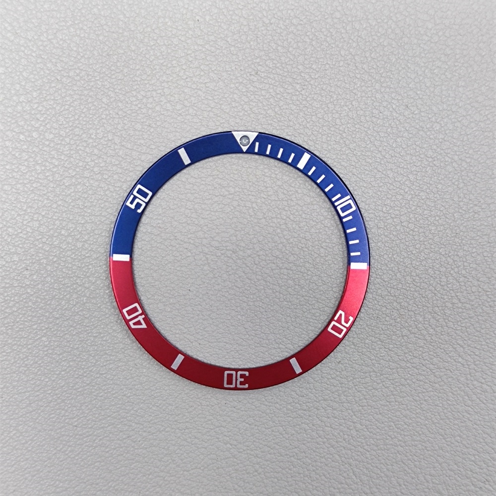 39mm SEIKO substitute bezel flat aluminium Watch Insert Ring ...