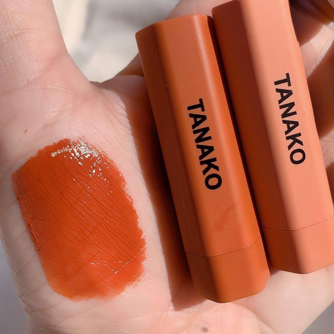 Lip Tanako mini ลิปสติกโทนสีสวย แท่งมินิ เนื้อกึ่งแมท ได้ 6 แท่ง 6 สี ...