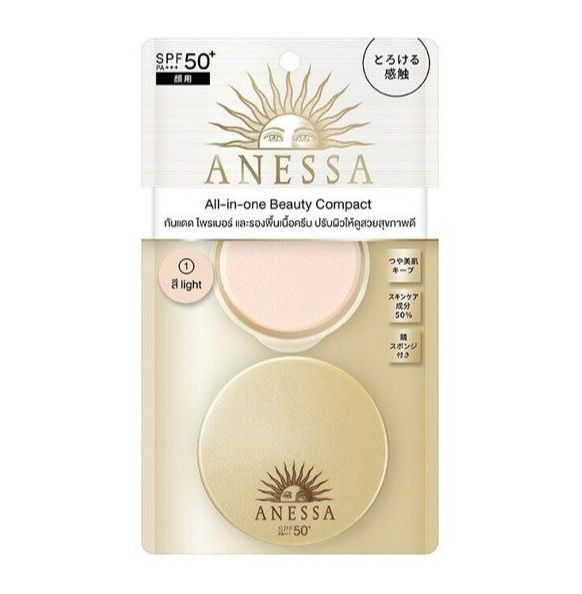 Anessa All-in-one Beauty Compact SPF50+ PA+++ 1 (Light) อเนสซ่า ออล-อิน ...