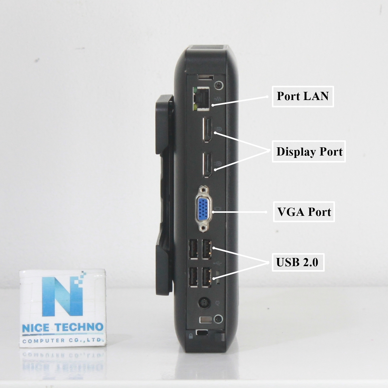 HP T520 Flexible Series TC (Thin client) CPU AMD GX-212JC SOC 1.2 GHz RAM DDR3L 4 GB FSB 1600 ...