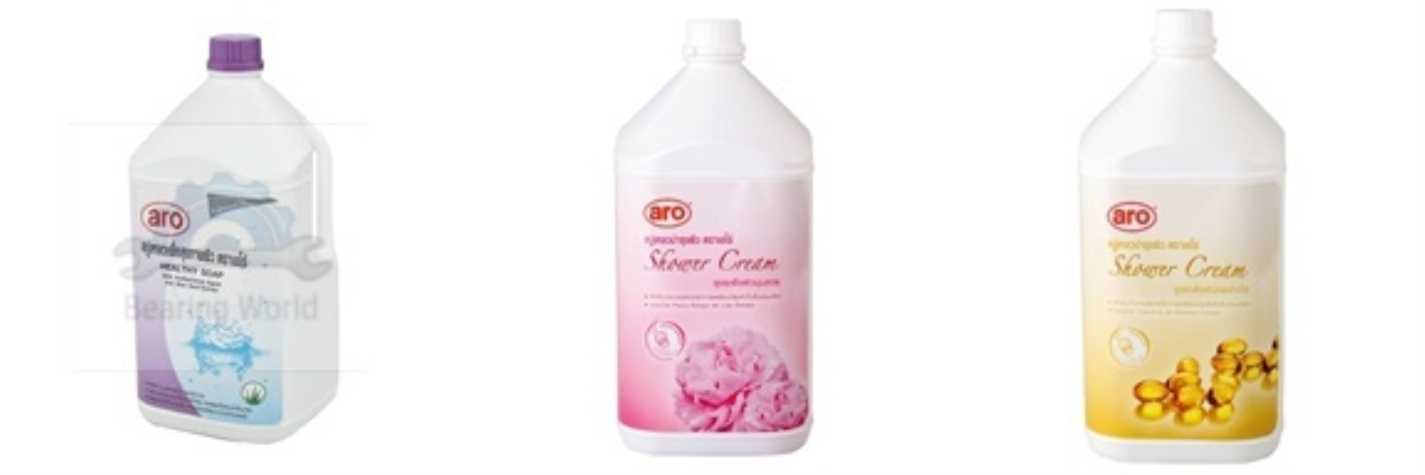 ARO ครีมอาบน้ำ ตราเอโร่ ขนาด 3500 มล ต่อขวด Aro Shower Cream LIQUIDSOAP ...