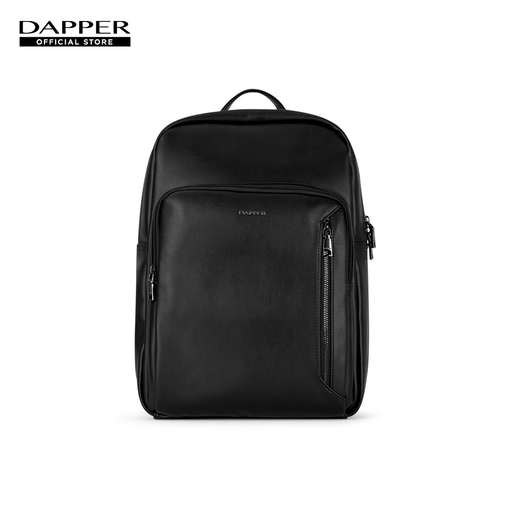 DAPPER กระเป๋าคาดอก Nylon Zipper Belt Bag สีดำ - DAPPER - ThaiPick