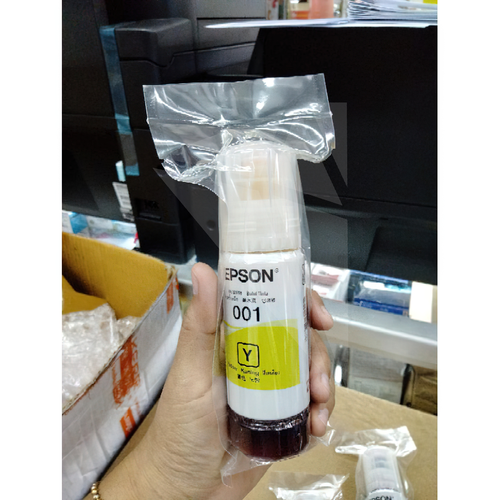 หมึก EPSON 001 BK (สีดำ) (T03Y100) ใช้กับเครื่อง Epson รุ่น ...
