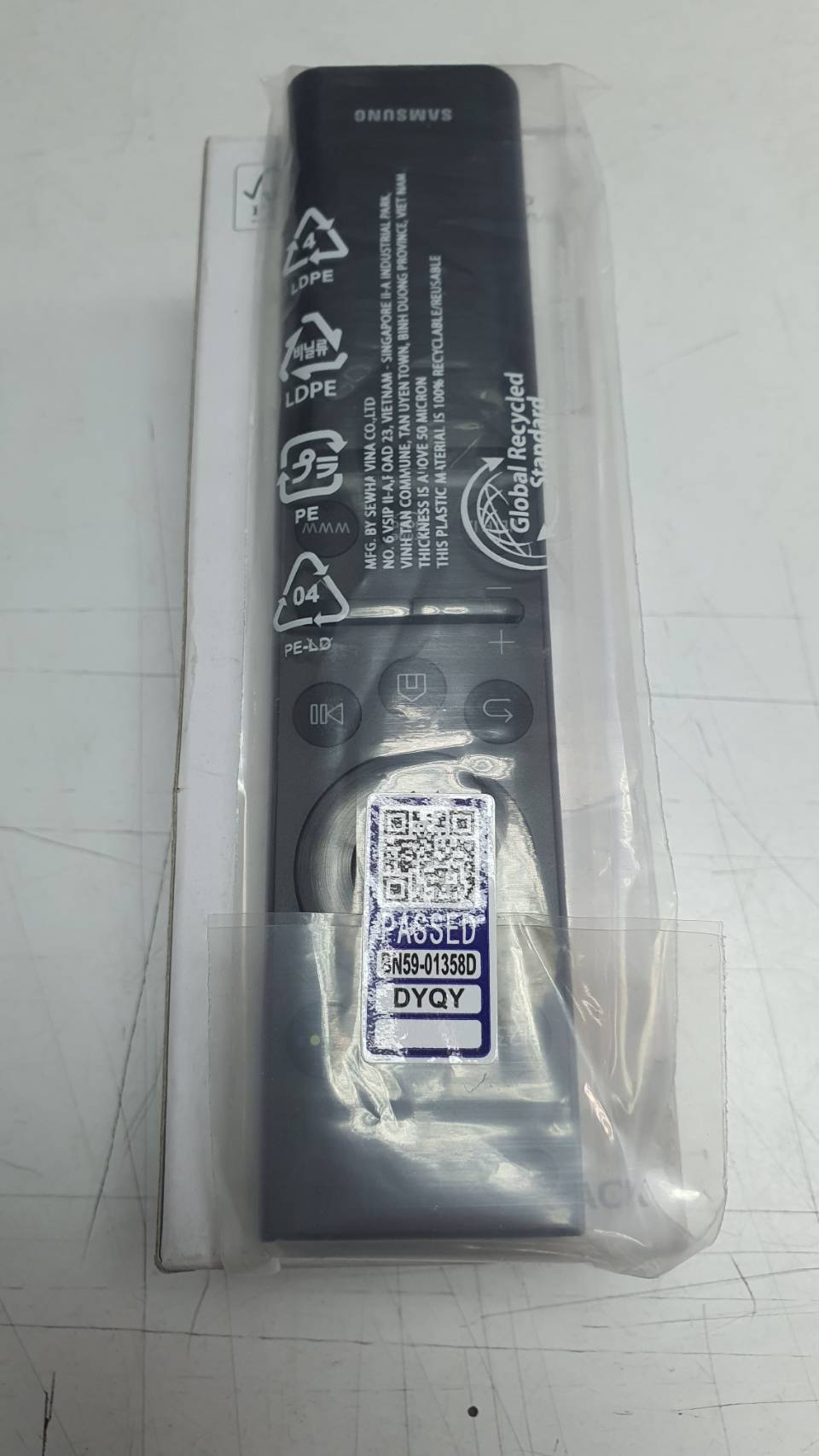 รีโมททีวีซัมซุง remocon samsung BN81-22267A อะไหล่แท้100% | Lazada.co.th