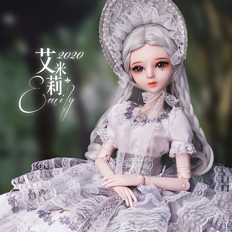 60CM Mermaid Princess Handmade BJD Fashion Dolls Clothes Dress Doll DIY ...