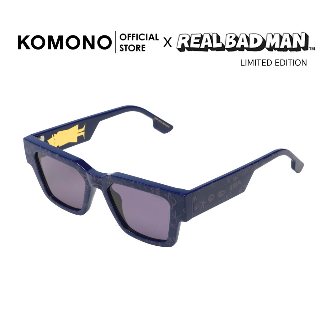 [LIMITED EDITION] KOMONO x REAL BAD MAN 'Jaki' Blue-ish | Lazada.co.th