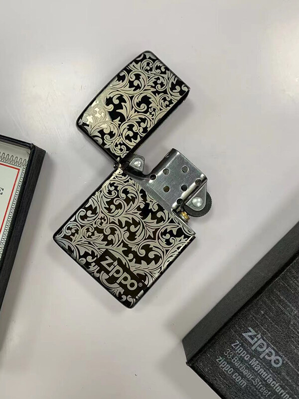 Original lighter 0027Black ice Tang Cao ของแท้ไฟแช็ก Made in USA ...