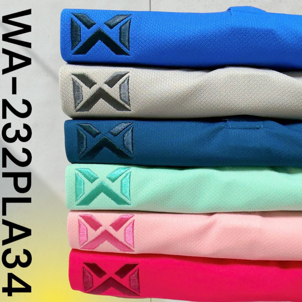 ใหม่ล่าสุด WARRIX รุ่น PIN เสื้อโปโลวอริกซ์สีล้วน (WA-232PLACL34) สีพาส ...