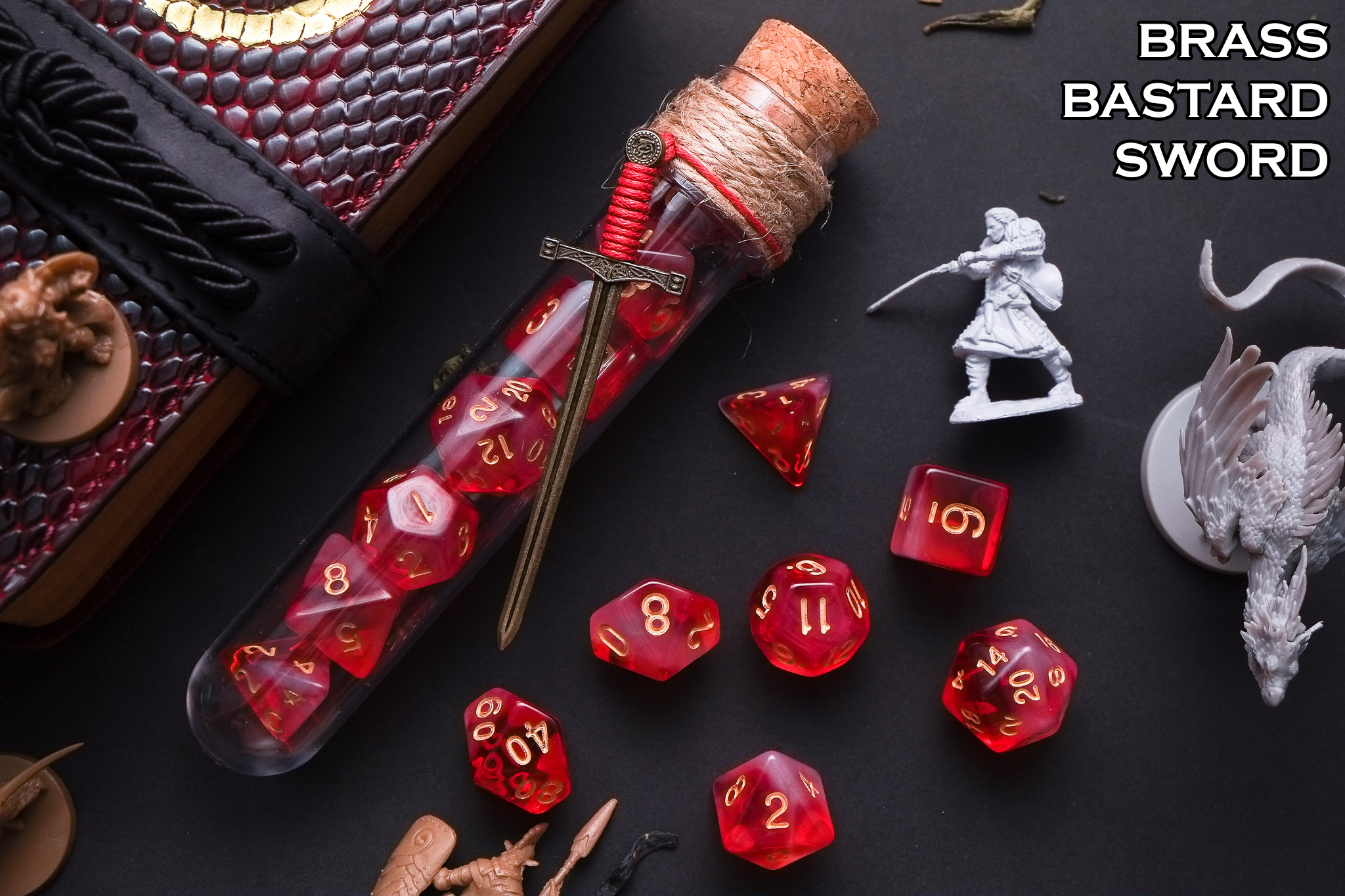 Potion of Healing & Legendary Hero Sword : Potion Flask with Dice Set ...