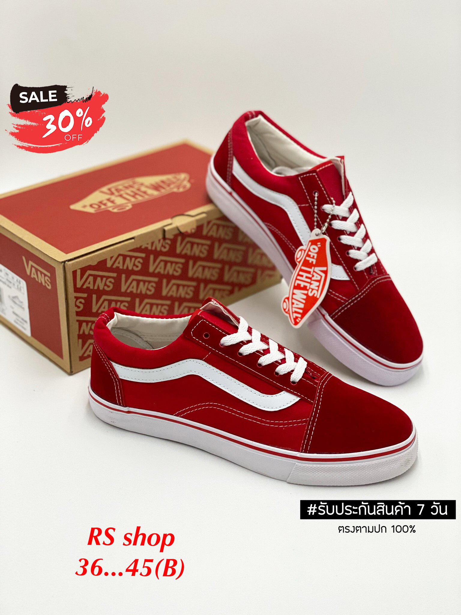 [sports Bkk] รองเท้าvans Old Skool Style36 มี 5 สีแดง นำเงิน เทา Size