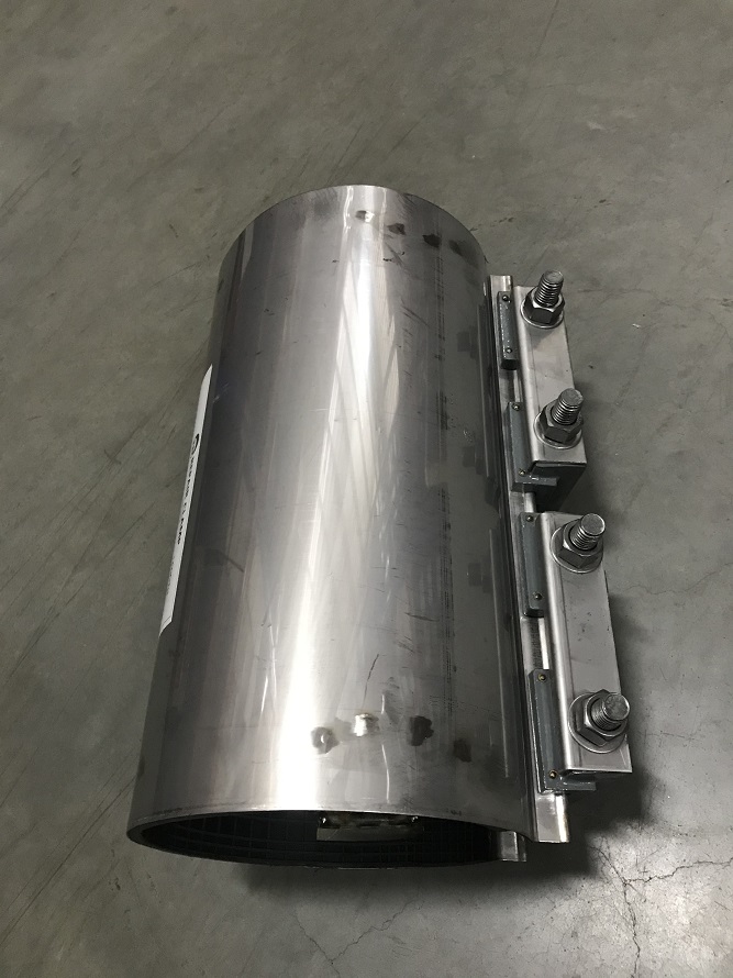 Repair Clamp for HDPE ประกับซ่อมท่อสเตนเลสสำหรับซ่อมท่อพีอี ประกับ ...