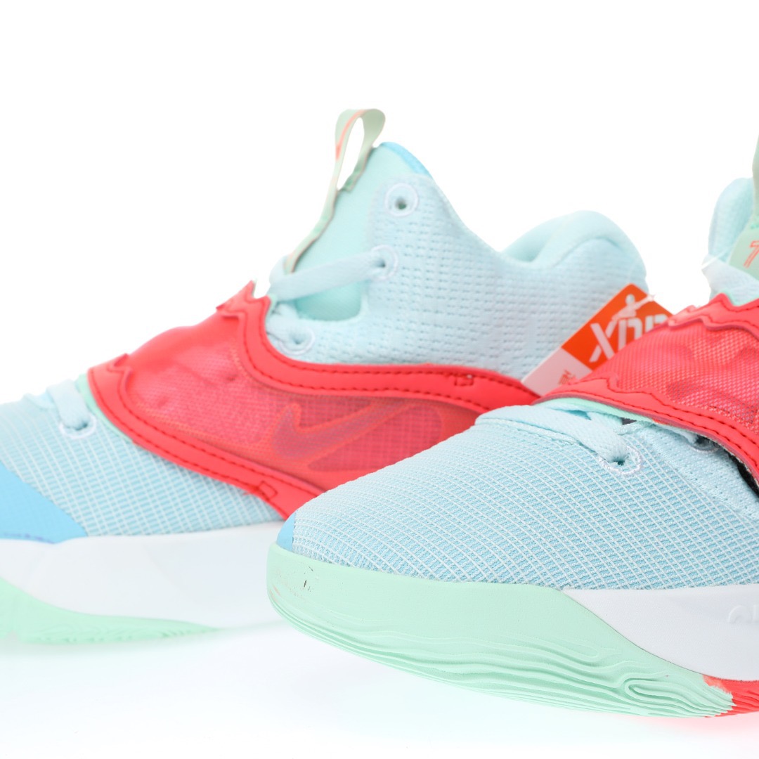 NEW Nike KD Trey 5 IX EP Blue Chill Bright Crimson Mint Kevin Durant ...