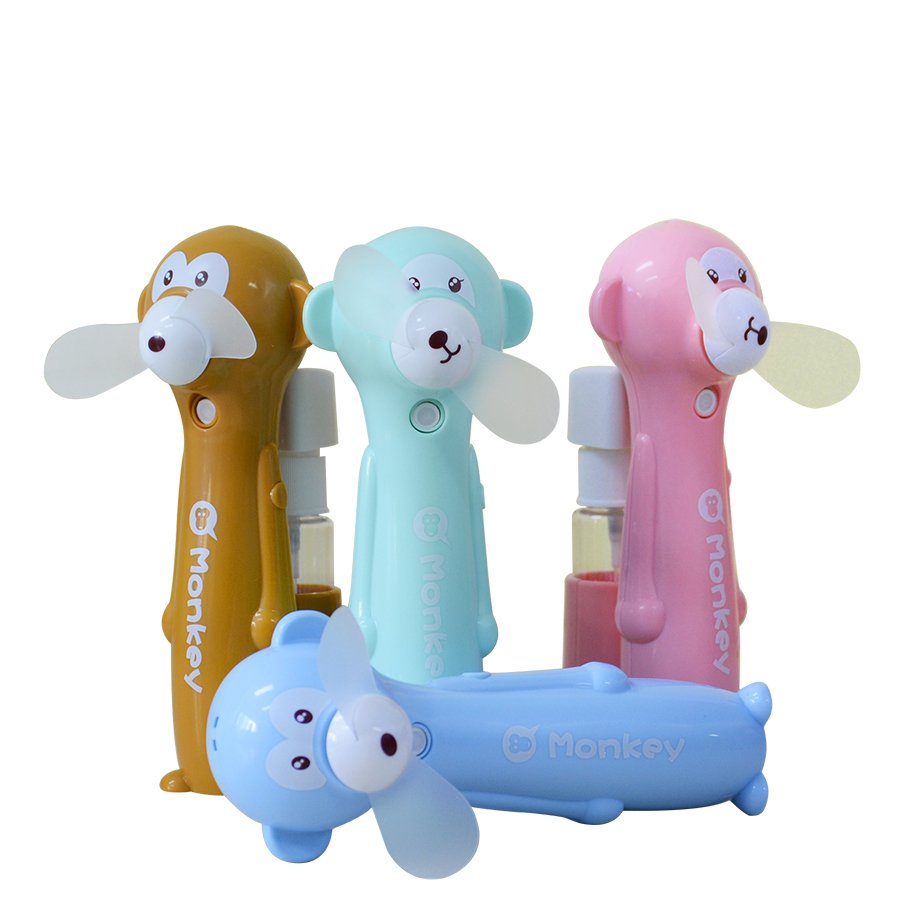 Good Day Mini USB Fan รูปหมีพร้อมที่ฉีดน้ำ - สีฟ้า (ส่งฟรี!) - Good Day ...