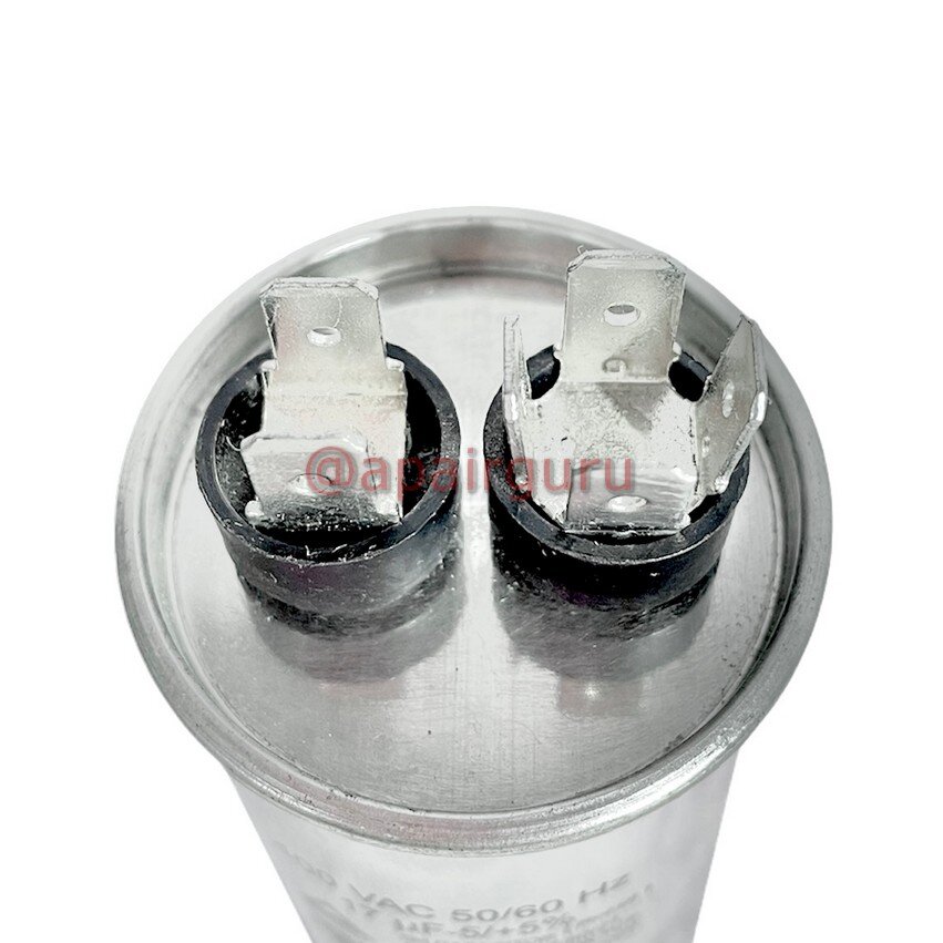 Capacitor 17.5 mF ( uF ) คาปาซิเตอร์ แอร์ 2 หัว แคปรัน คอม อย่างดี SH ...