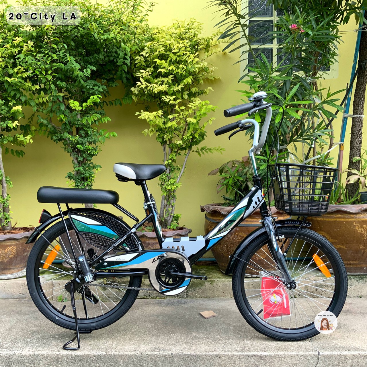 LA Bicycle จักรยานแม่บ้าน รุ่น 20 CITY STEEL RIM จักรยานผู้ใหญ่ รถจักรยานแม่บ้าน รถจักรยานทรง ...